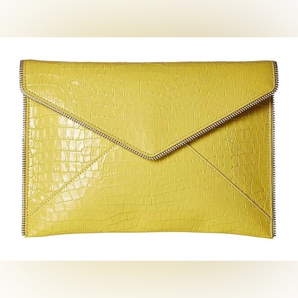Rebecca Minkoff | Bags | Rebecca Minkoff Leo Croc Embossedleather ...